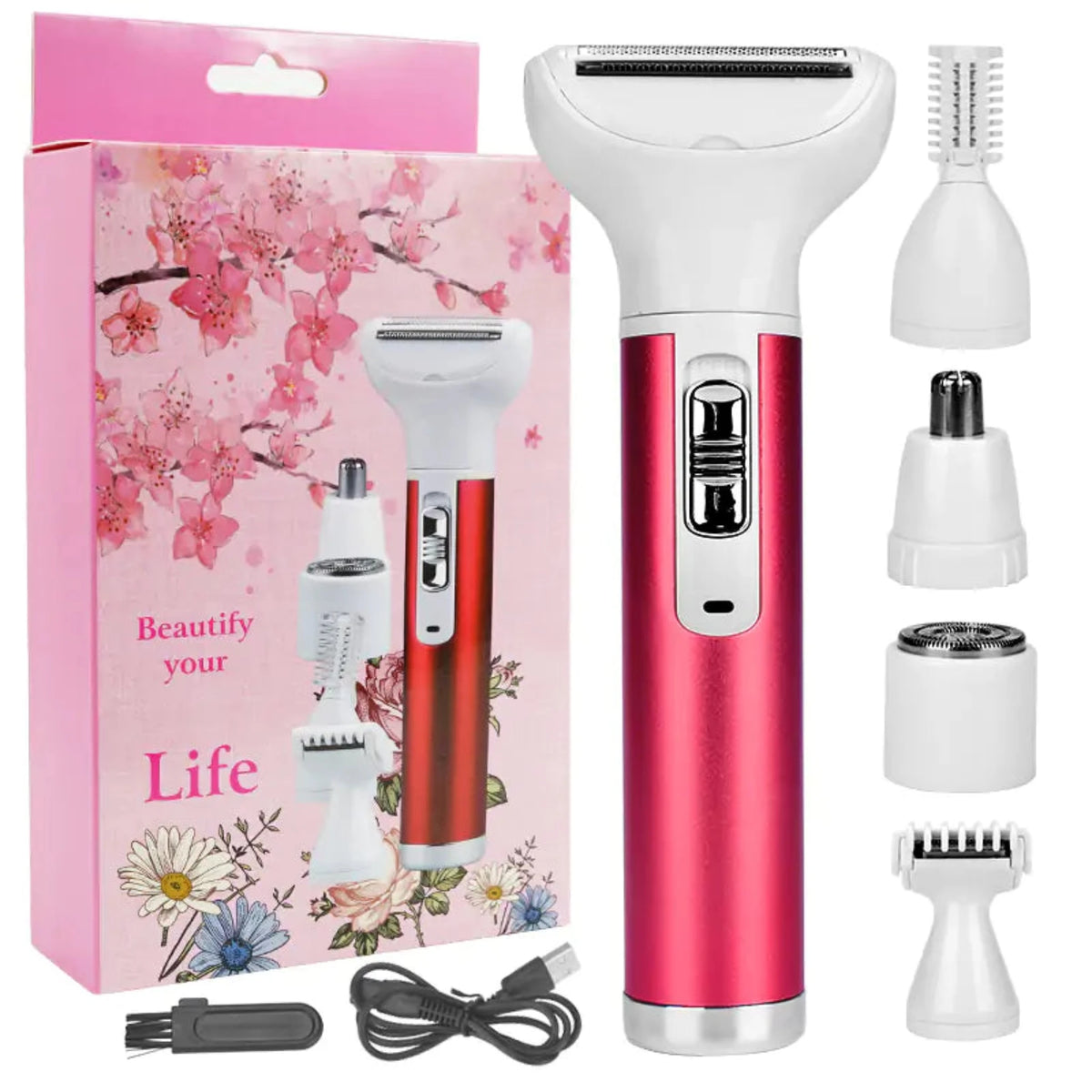 5-in-1 Grooming Kit for Women – Vacation Ready